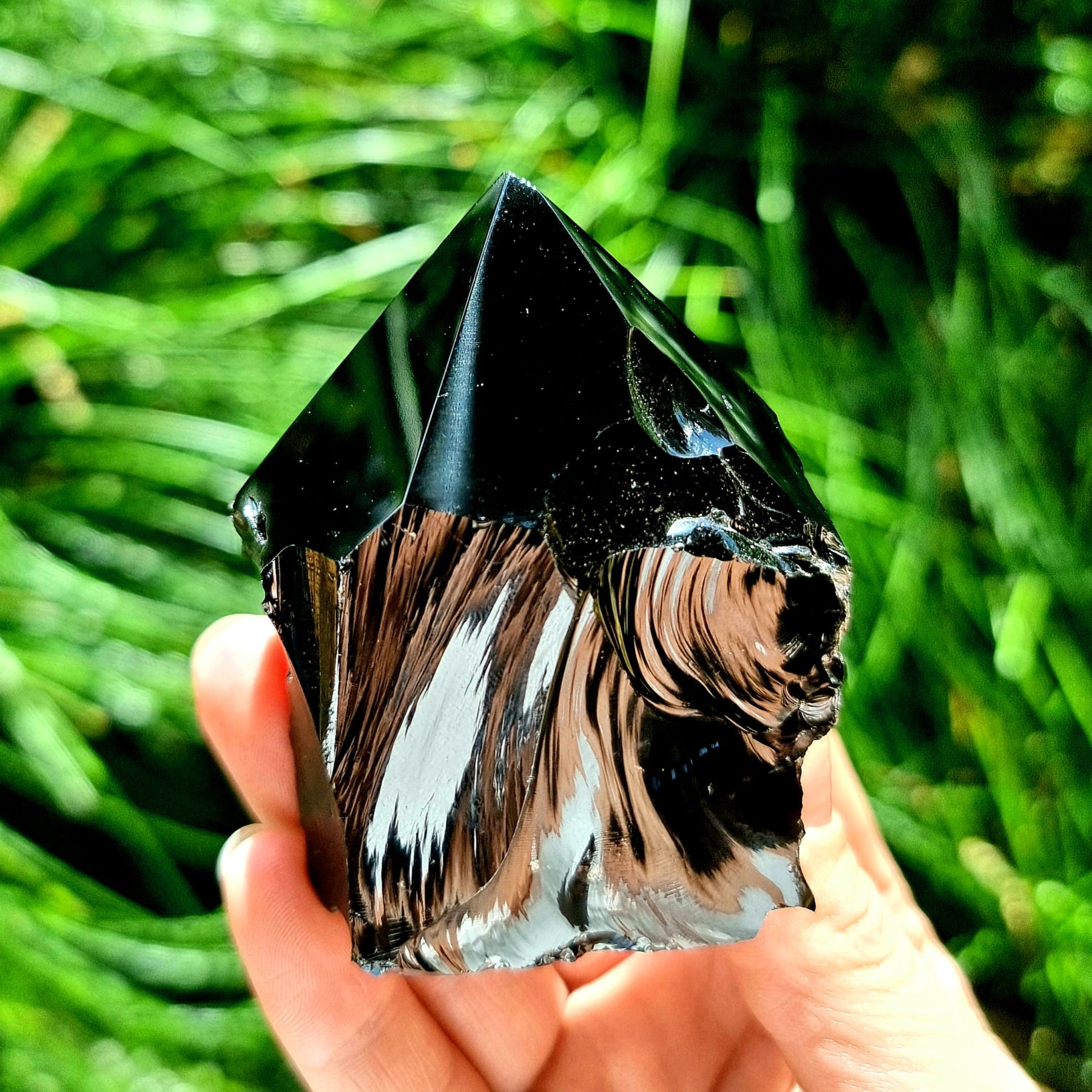 Obsidian Point #1775 – Your PRANA Mineral Gallery
